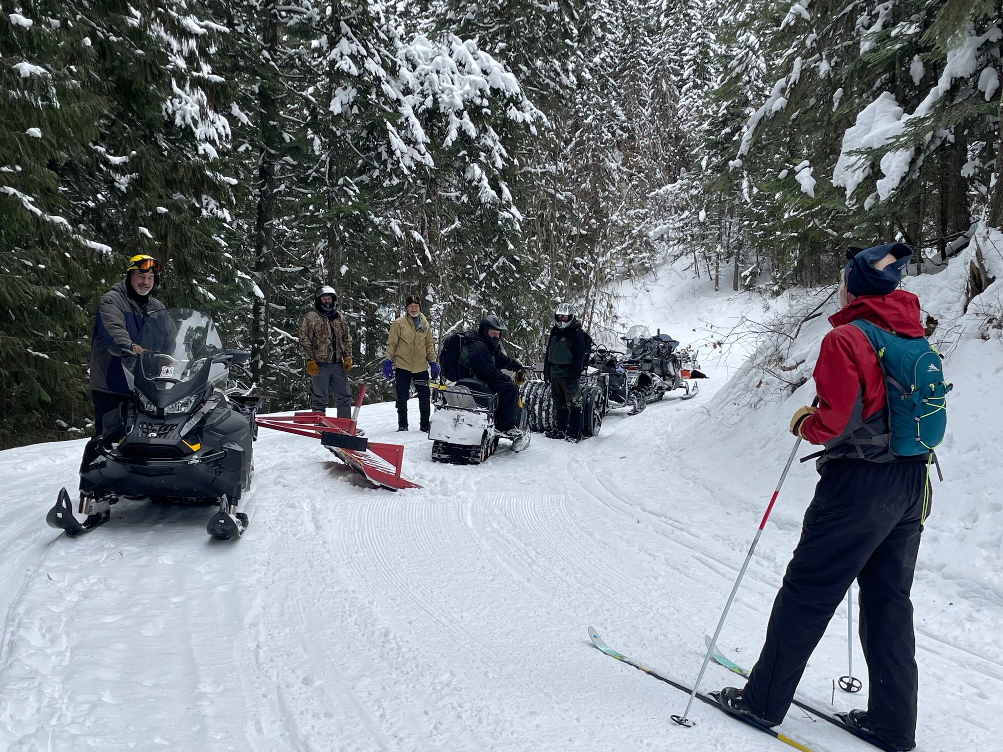 Feb 13, 2025: Grooming Report | Palouse Divide Nordic Ski Club